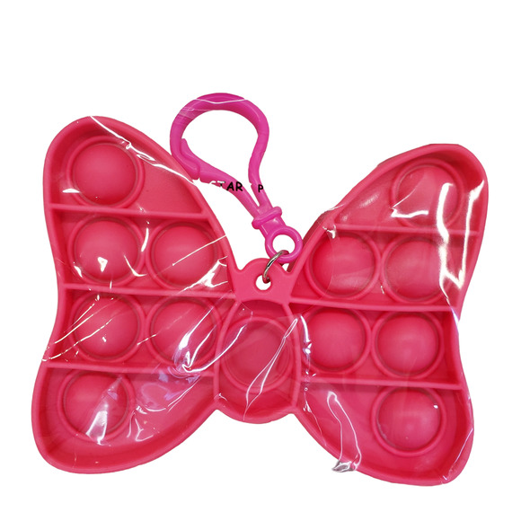 Disney | Toys | Disney Junior Minnie Mouse Bow Popper Fidget Keychain ...
